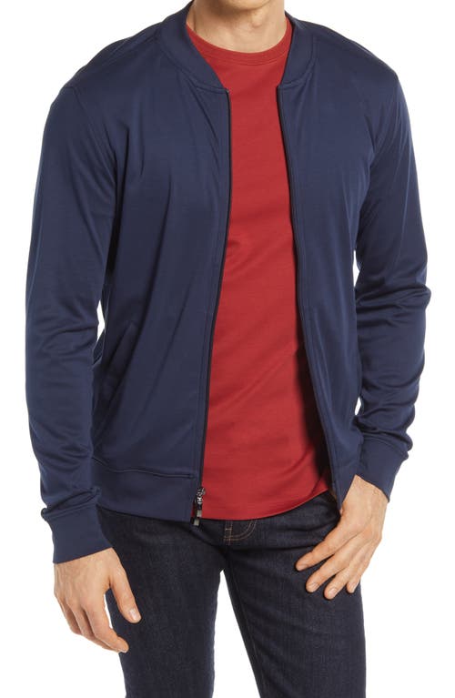 ROBERT BARAKETT Georgia Pima Cotton Varsity Jacket